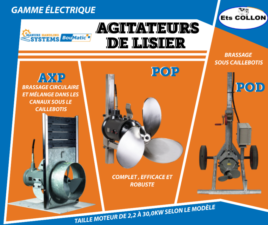 Agitateurs - Ets COLLON