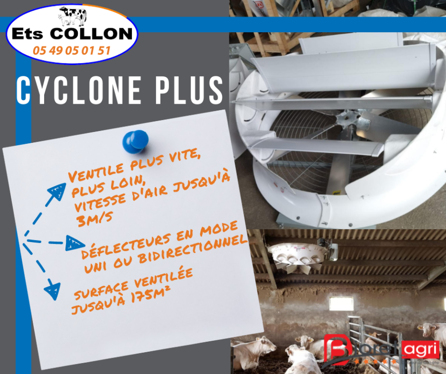 Ventilation Bâtiment Bovins - Ets COLLON